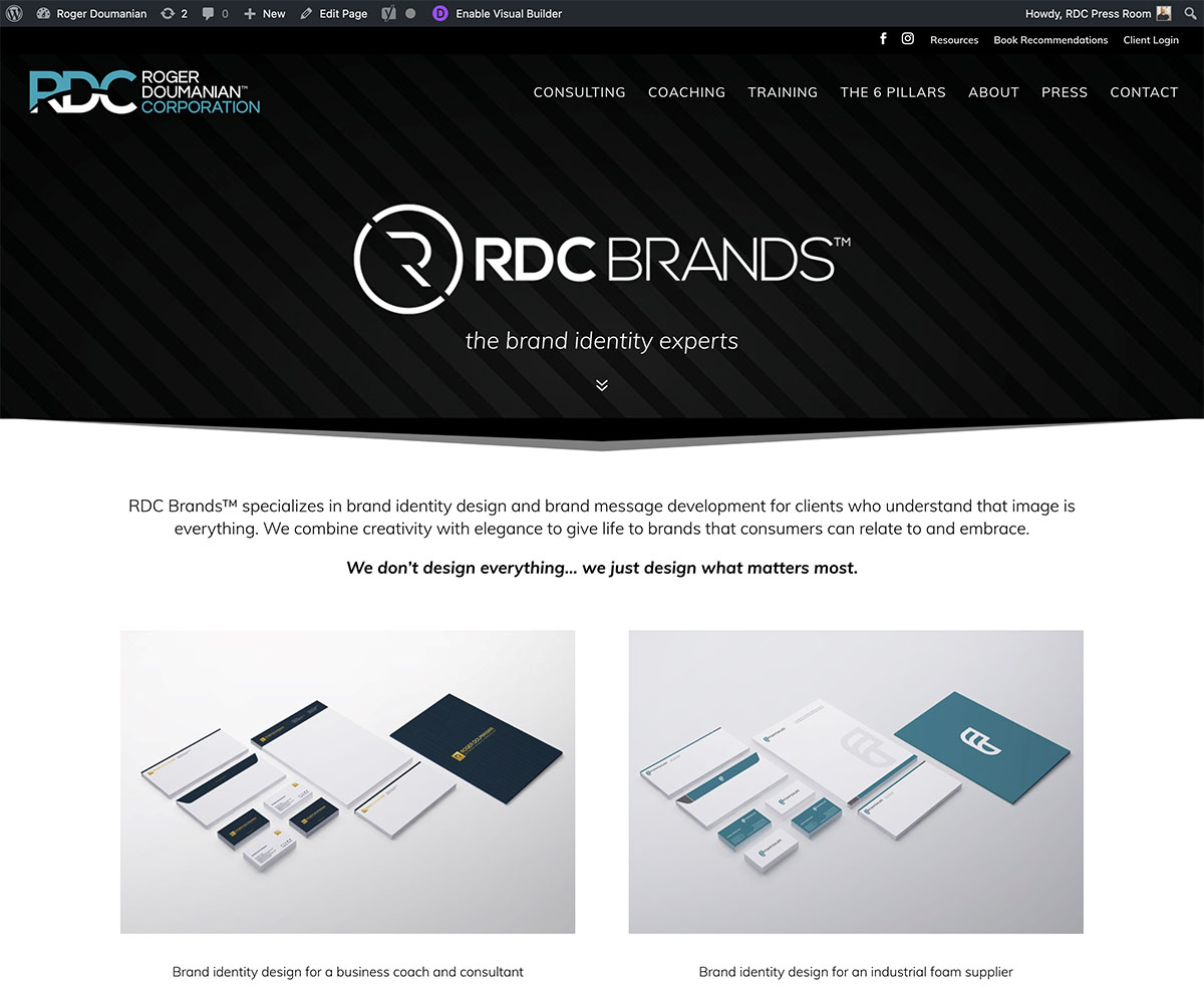 RDC Launches Brand Identity Division | RDCBrands.com - The Roger ...